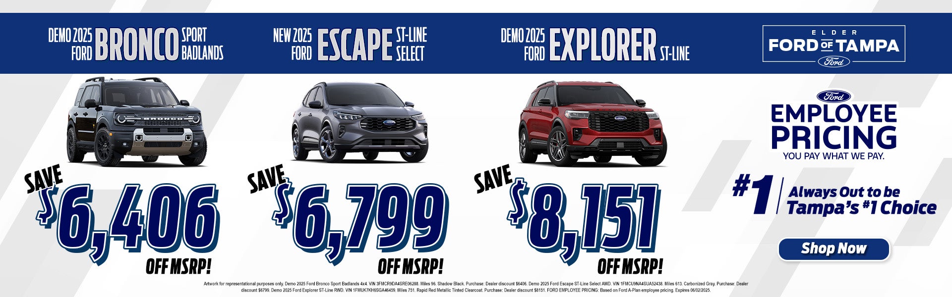 New and Used Ford Dealer Tampa, FL | Elder Ford of Tampa